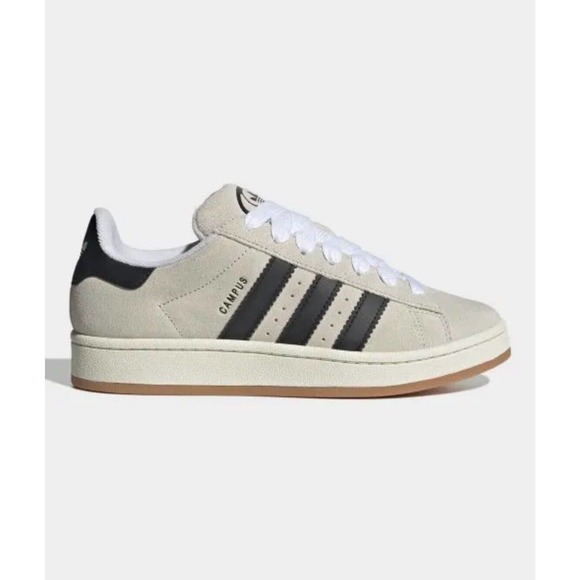 adidas | Shoes | Adidas Campus 0s Crystal White Blackwhite Gy0042 ...